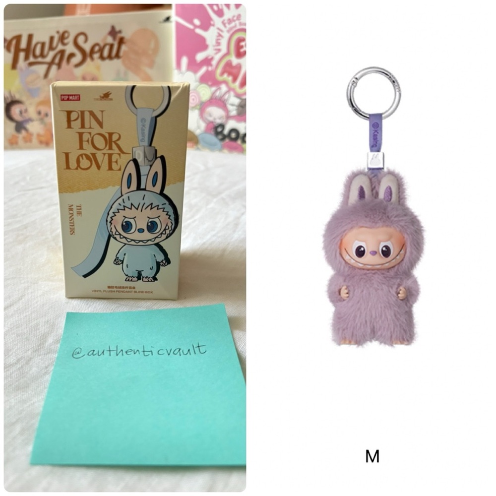 Labubu Pin For Love (M)-Unopened Blind Box From Popma… - Gem